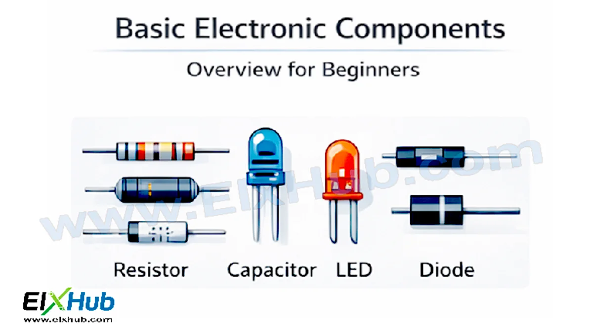 Basic Electronic Components – Overview for Beginners