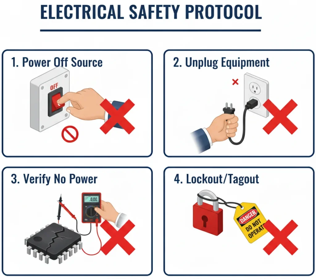 Basic Electrical Safety Rules – Must Know for Beginners